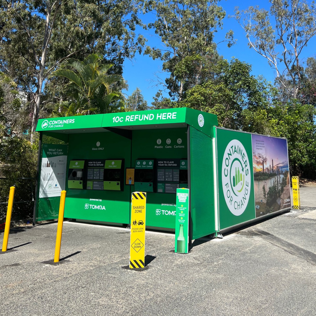 TOMRA - Container Recycling Now Open - Albany Creek Central